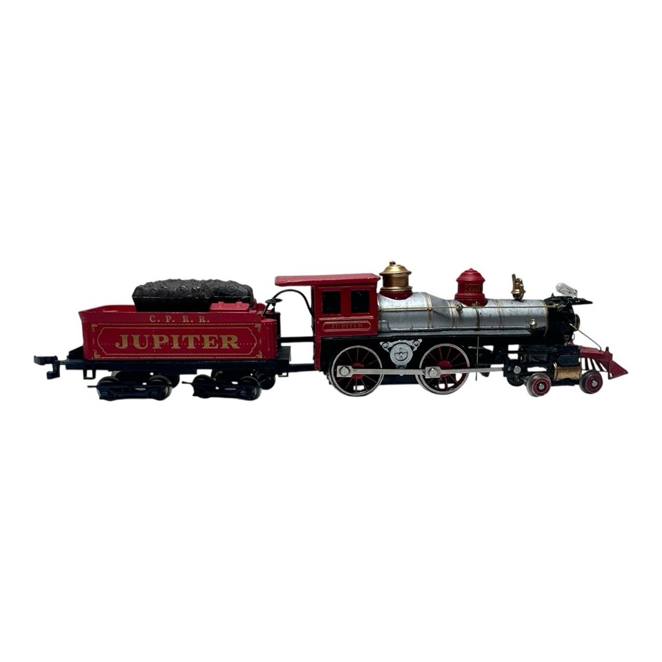 Vintage Bachmann HO Scale CPRR Jupiter 60 Steam Locomotive with coal 4 ...