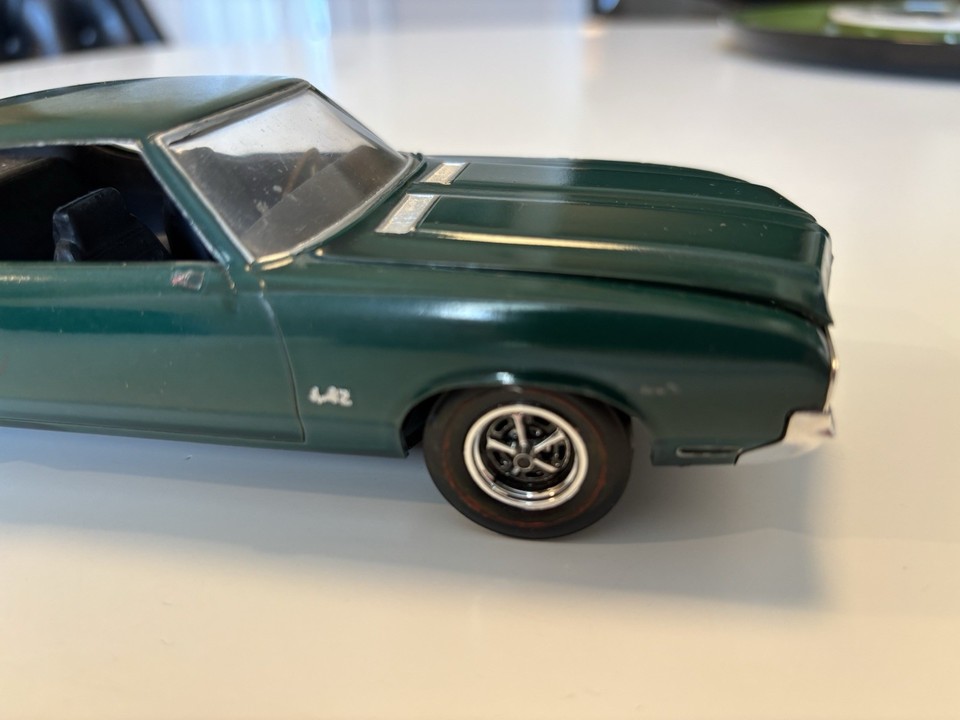 1970 Oldsmobile Cutlass 442 Vintage Model Car Revell AMT Vintage Kit ...