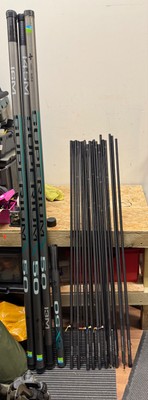 MATCH FISHING TACKLE - PRESTON SUPERIUM X50 16m POLE WITH 10 TOP 2 KITS ...