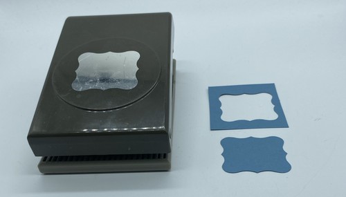 Stampin Up! Paper Punch- 1.5” Label -Flat Slim-Locking-RETIRED | eBay