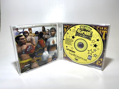 Ready 2 Rumble Boxing (Sega Dreamcast, 1999) Complete CIB w/Manual ...