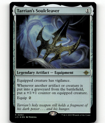 FOIL - MTG Tarrian's Soulcleaver 264 - The Lost Caverns of Ixalan | eBay