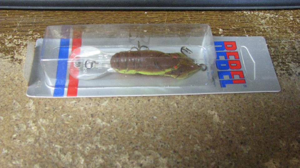 Rebel crankbait, "deep crawfish", 1/4 oz, NOS, NIP, free shipping | eBay
