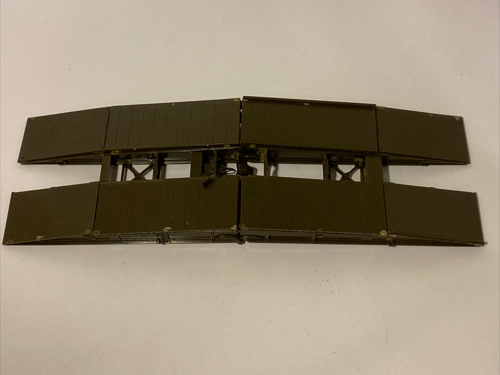 VINTAGE Revell Armored Vehicle Scissors Bridge M48 Tank Model Kit "1960 ...