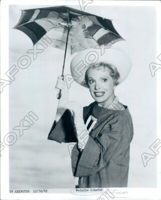 1966 Actress Natalie Schafer as Lovey Howell Gilligan Island Press ...