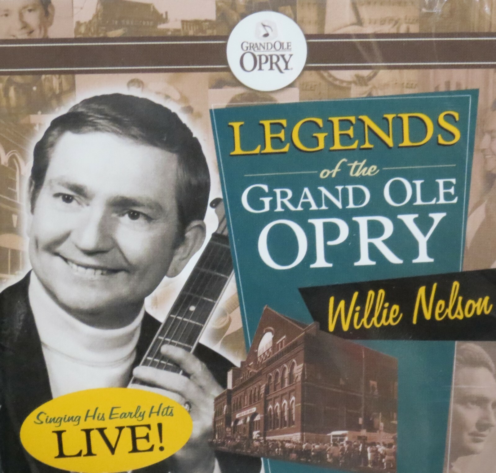 Legends of the Grand ole Opry Willie Nelson NEW! CD Live 14 Tracks HITS ...