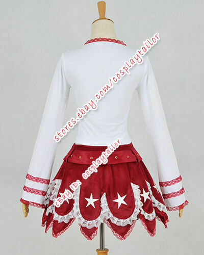 One Piece Cosplay Cos Perona Suit Red Costume Uniform Shawl Skirt Dress ...