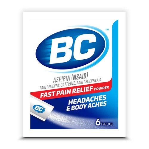 Chose Pack - BC Powder Orig. Strength Pain Reliever 50 Packets Exp 6/25 ...