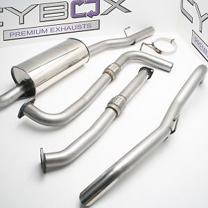 FITS NISSAN NAVARA D40 (DPF MODEL) STAINLESS STEEL EXHAUST SYSTEM | eBay UK