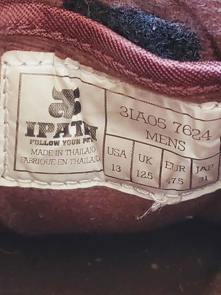 Vintage IPATH Men's US CATS Skate Shoes Tan Suede Chukka Boot Size 13 | eBay