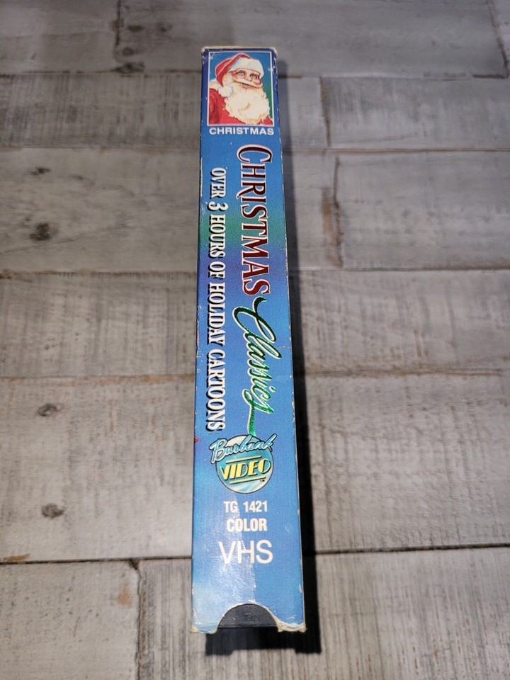 Christmas Classics (VHS, 1992) Over 3 Hours Of Holiday Cartoons | eBay