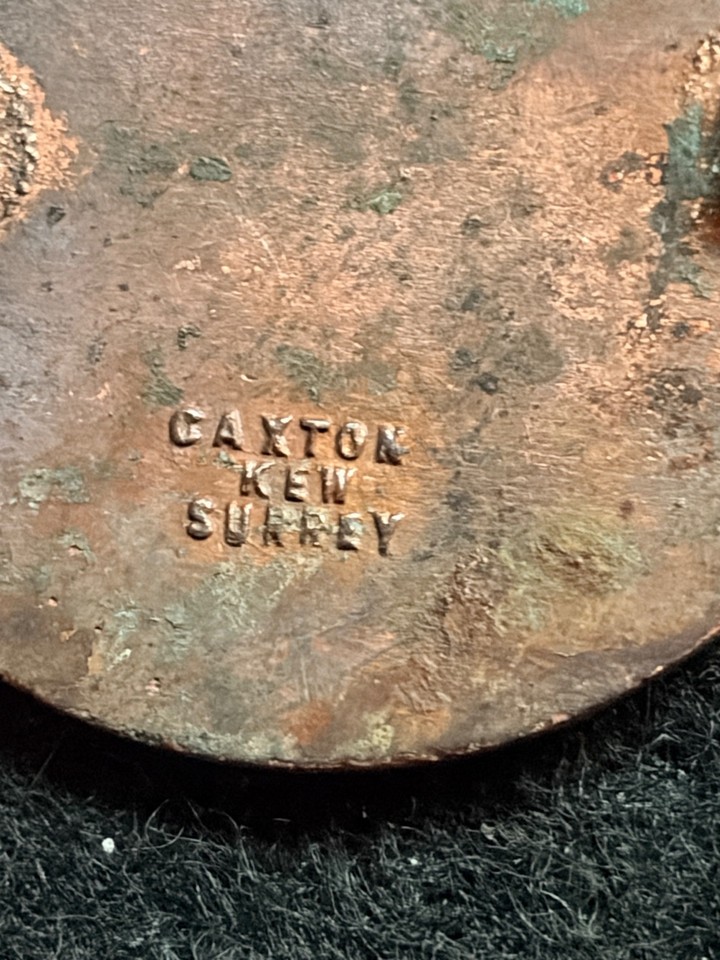 VERY POOR ORDER - MATTHEW HALL 1848-1948 CENTENARY PIN BADGE - MISSING ...