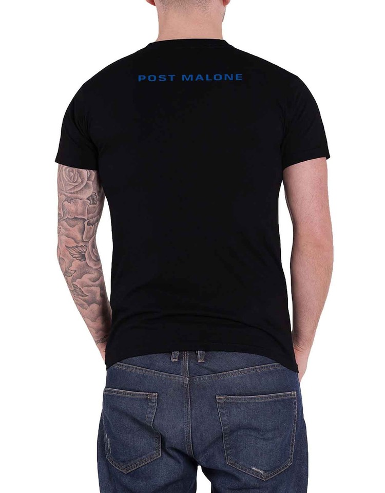 Post Malone T Shirt HT Live Close Up Logo new Official Mens Black | eBay