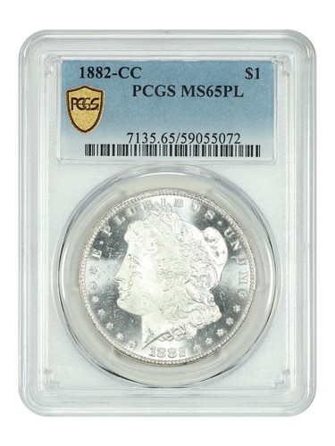 1882-CC $1 PCGS MS65PL - Morgan Dollar | eBay