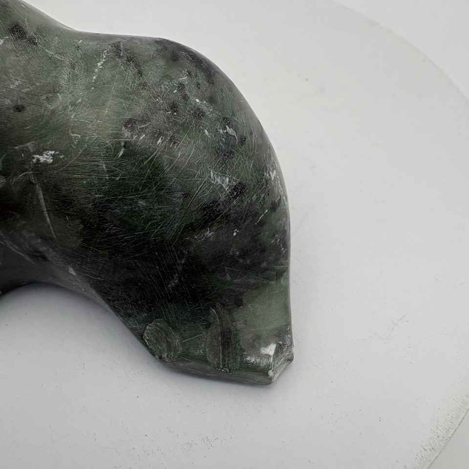 Authentic Inuit Art Eskimo Carving Seal Signed 1979 Alaska | eBay UK