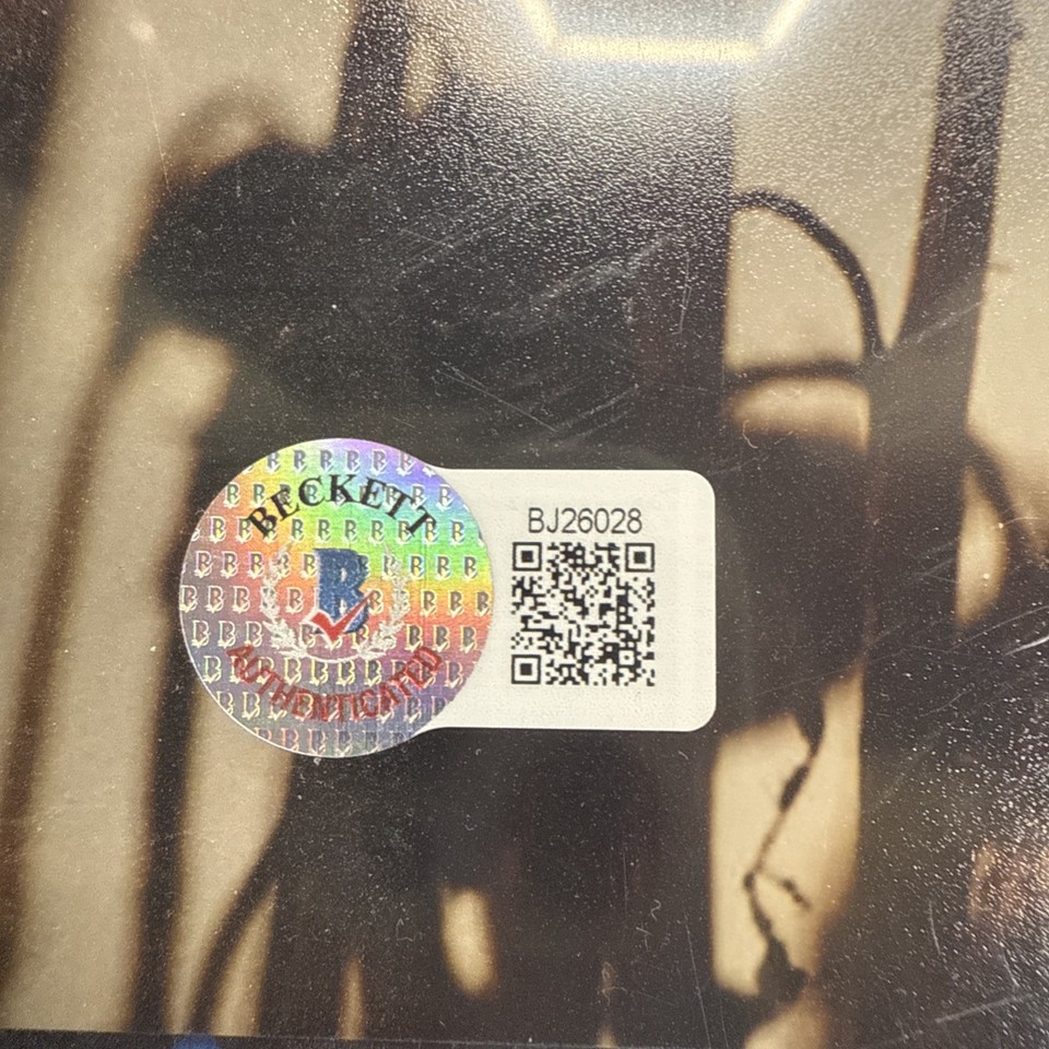 Mark Burnham 8x10 Signed Leatherface Autograph Beckett COA - Texas ...