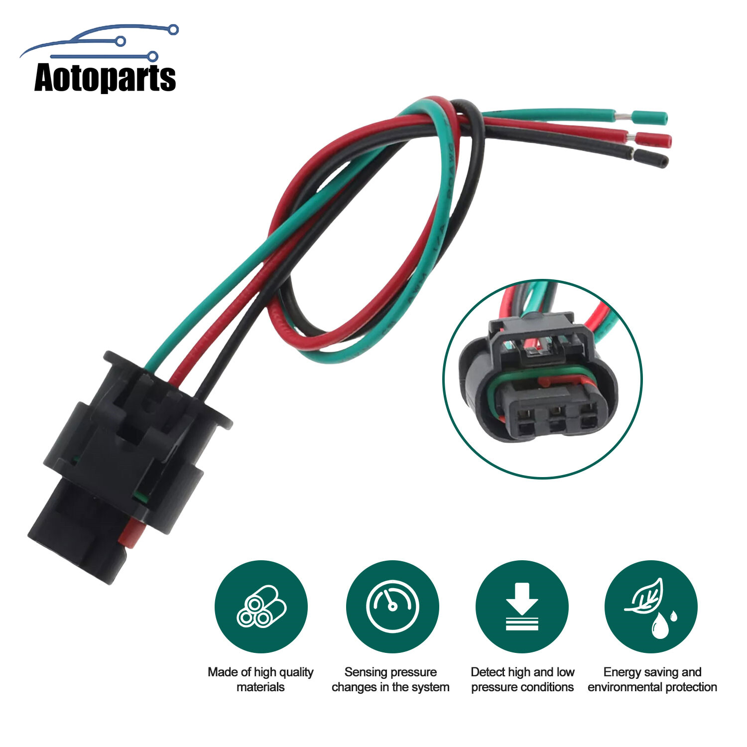 3-Pin AC Pressure Switch Connector for Ram C/V 1500 2500 3500 4000 | eBay