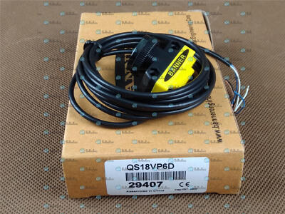 1PCS NEW Banner Sensor QS18VP6D | eBay