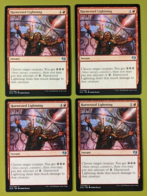 Harnessed Lightning x4 Kaladesh 4x Playset Magic the Gathering MTG | eBay