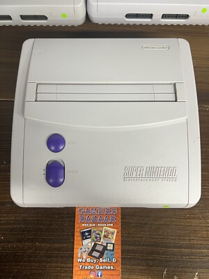 OEM Super Nintendo SNES Jr Video Game Console Only SNS-101 Tested ...