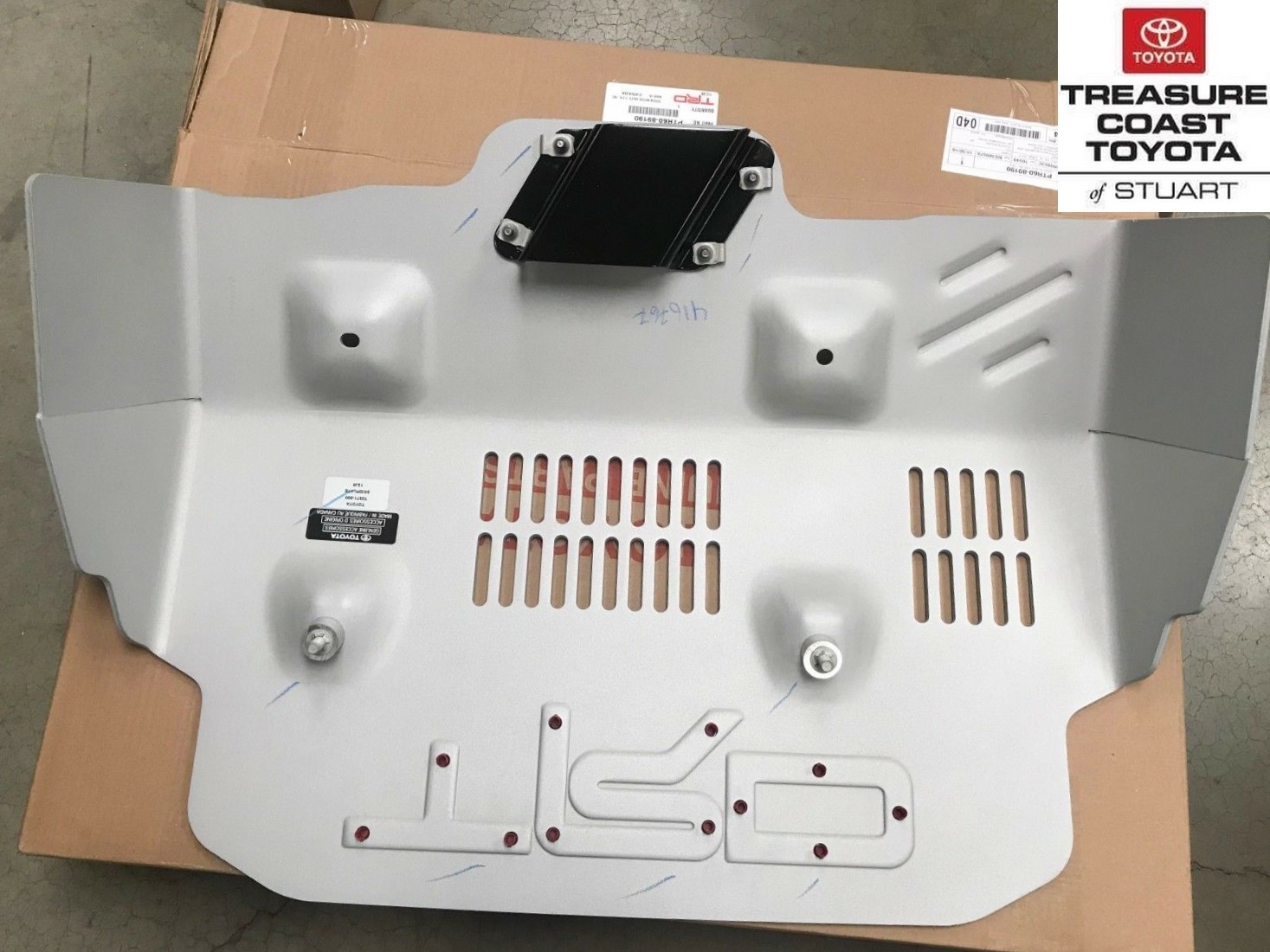 Genuine Toyota 4runner Front Skid Plate TRD Pro Ptr60-89190 for sale ...