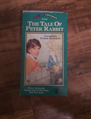 The Tale of Peter Rabbit (VHS, 1992) Narrated by Carol Burnett ...