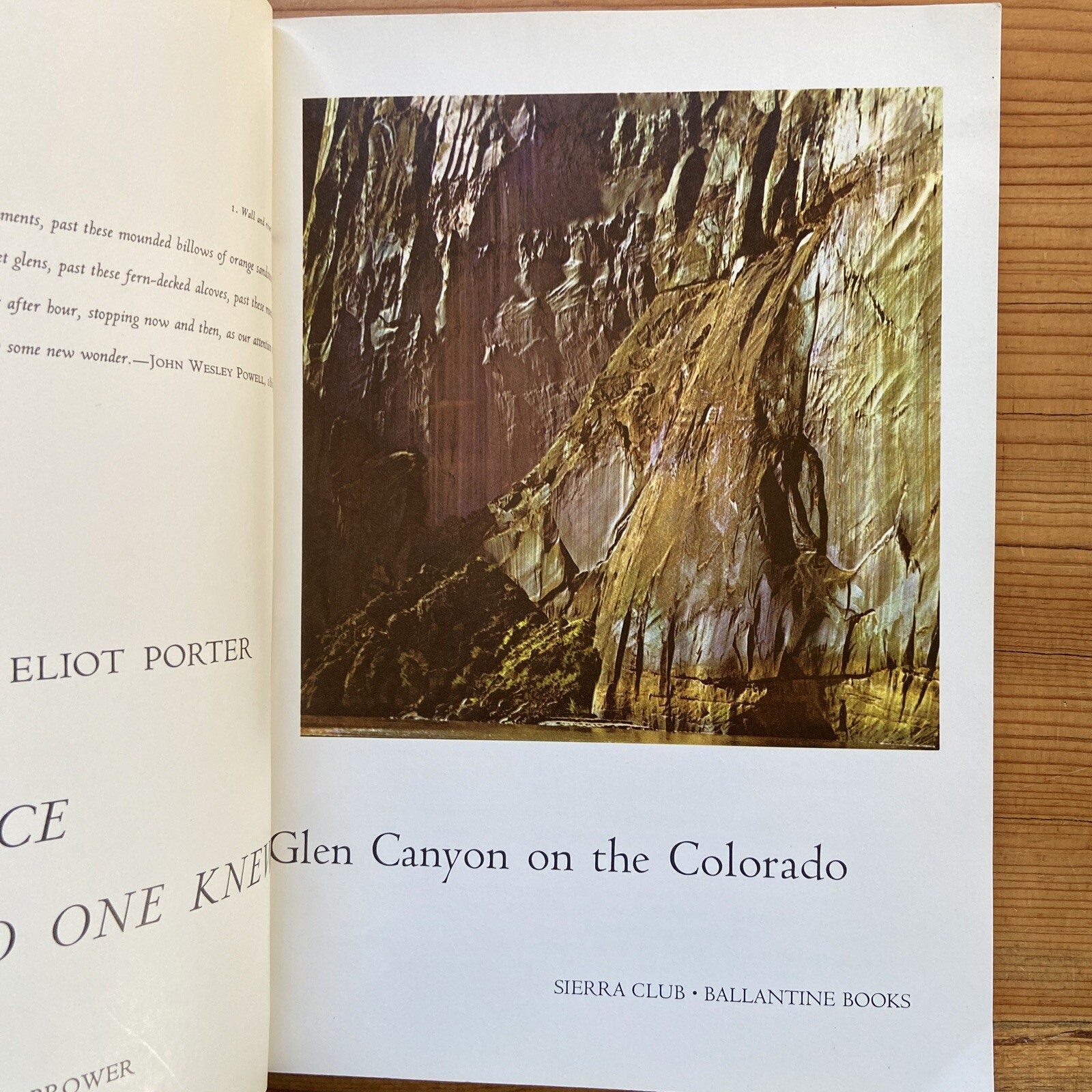 The Place No One Knew: Glen Canyon on the Colorado (Abridged) Eliot ...