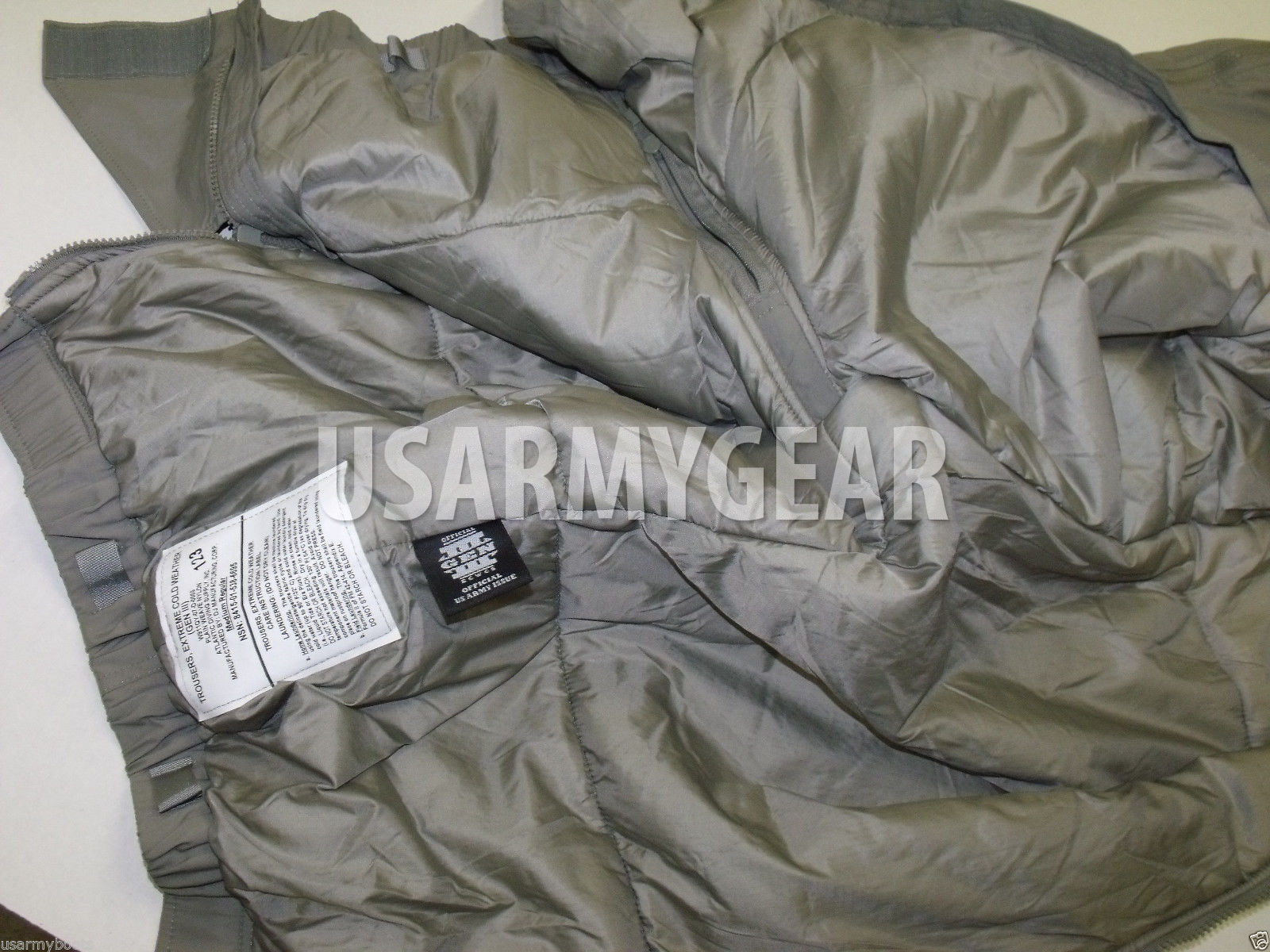 ECW Gen III 3 Level 7 Extreme Cold Weather Military Army GI Pants ...