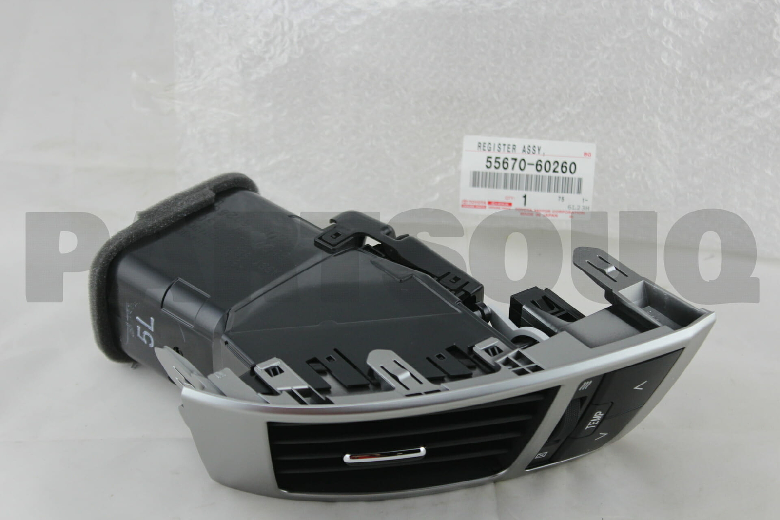 5567060260 Genuine Toyota REGISTER ASSY, INSTRUMENT PANEL, NO.3 55670 ...