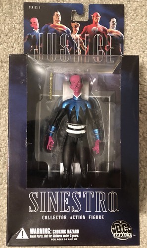 DC Direct Justice League SINESTRO Alex Ross Series #1 Action Figure NEW ...