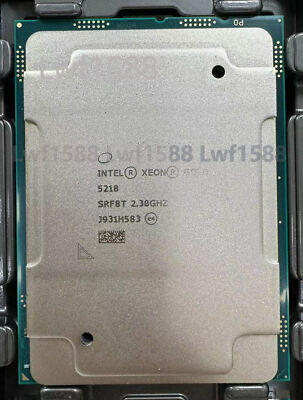 Intel Xeon Gold 5218 16-core 32-thread SRF8T 2.30GHz LGA3647 CPU ...