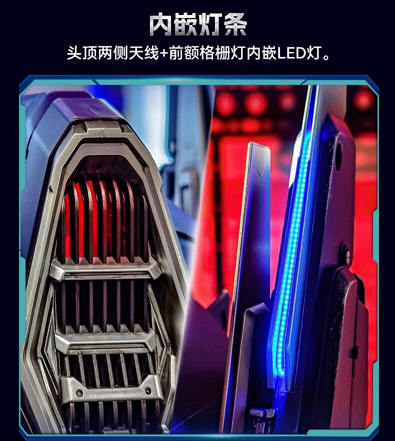 Optimus Prime Helmet Mask Wearable Touch Voice Controlled Transformers ...