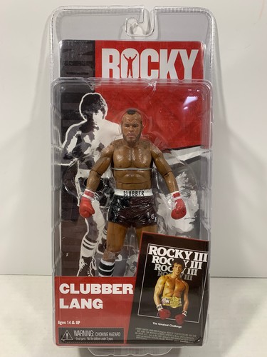 NECA Rocky III - Clubber Lang Series 3 Figure Black Trunks Mr. T | eBay