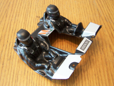 Axial 1/10 RBX10 RYFT Black Painted Interior w/ Driver Figures Helmets ...