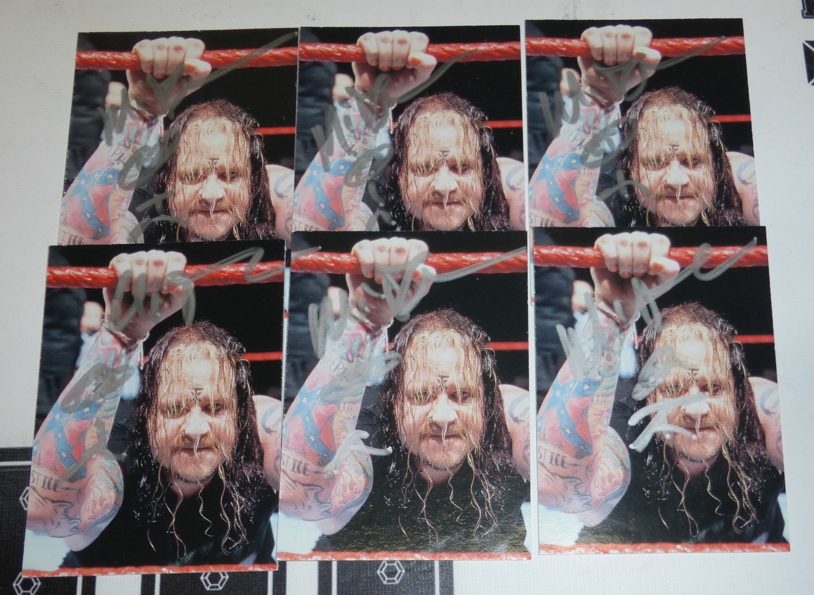 Mideon Signed 1999 Comic Images WWF SmackDown Rookie Card #24 WWE RC ...