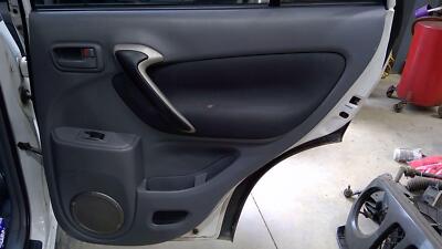 01 - 03 Toyota Rav-4 Rear Door Trim Panel RH Passenger Blue Cloth ...