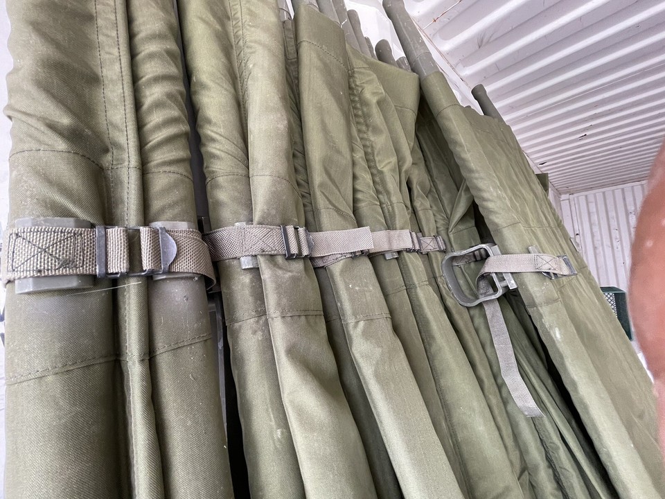 Military Field Stretcher Gurney [ LOT Of 19 ] AIB US Army ROTC Mobile ...