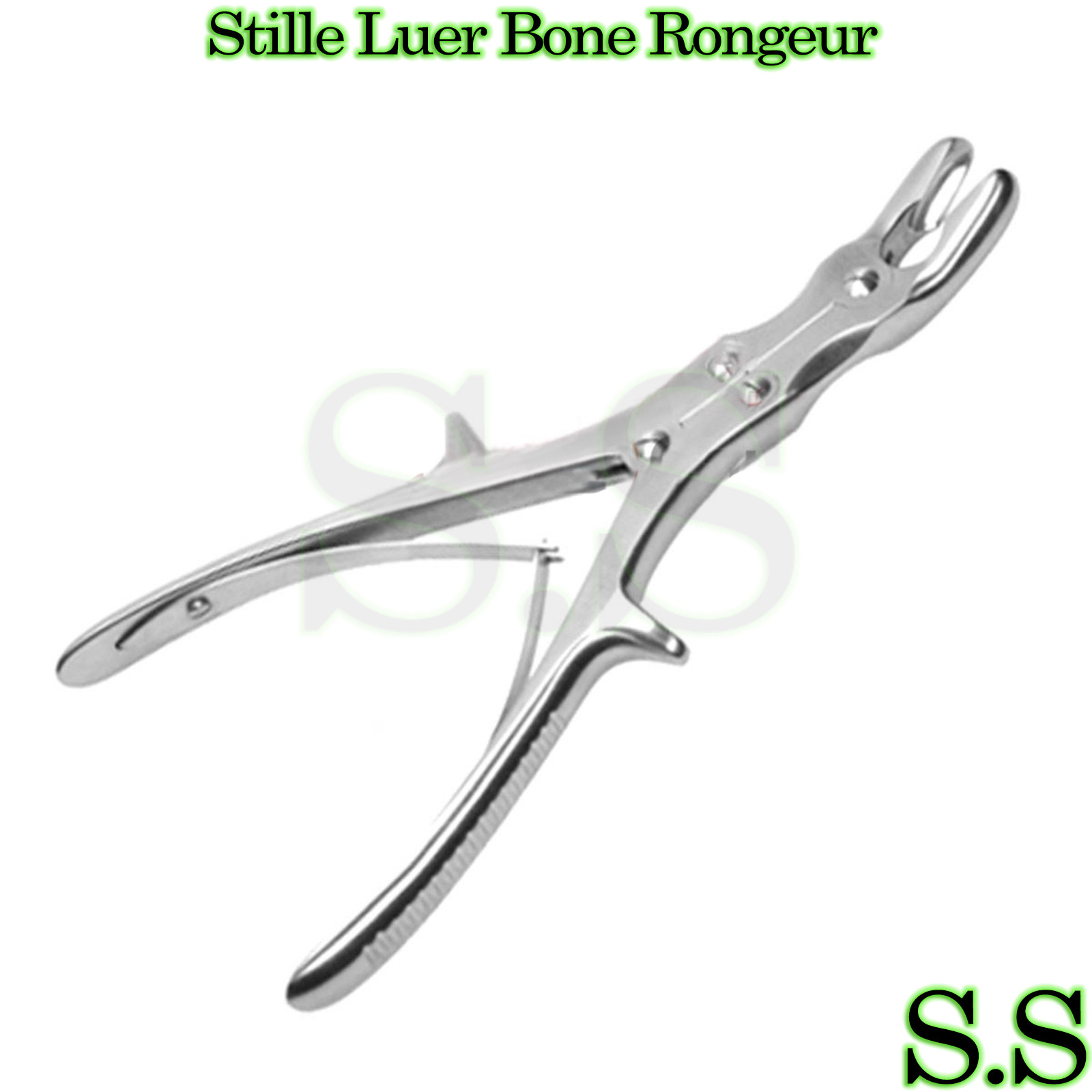 STILLE-LUER BONE RONGEUR Double Action 8.75" Curved | eBay