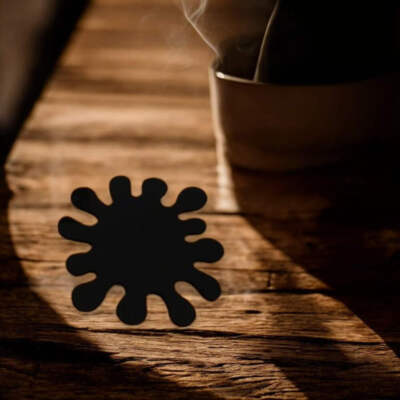 Splash Shaped Coasters in Matt Colours | eBay Australia