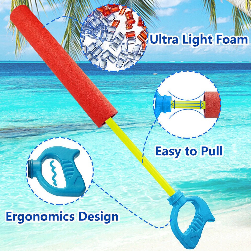 6 Pack Water Gun for Kids Blaster Guns teen adult Outdoor Pool Beach ...