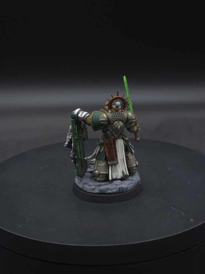 Warhammer 40k Dark Angels Blade Guard Captain Space Marine Painted | eBay