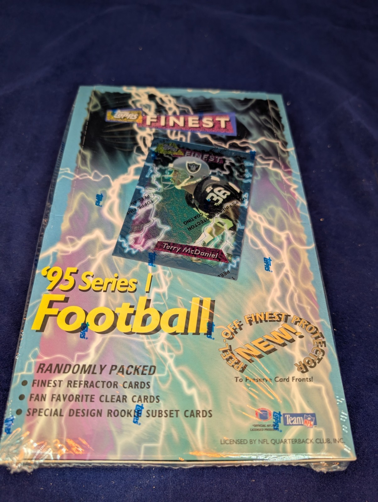 1995 Topps Finest Football Box Series 1 Factory Sealed | eBay