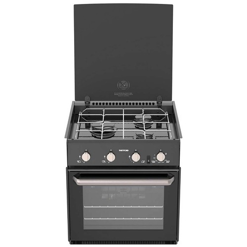 Thetford Spinflo Oven Hob Grill Triplex LPG Cooker Black Caravan Boat ...