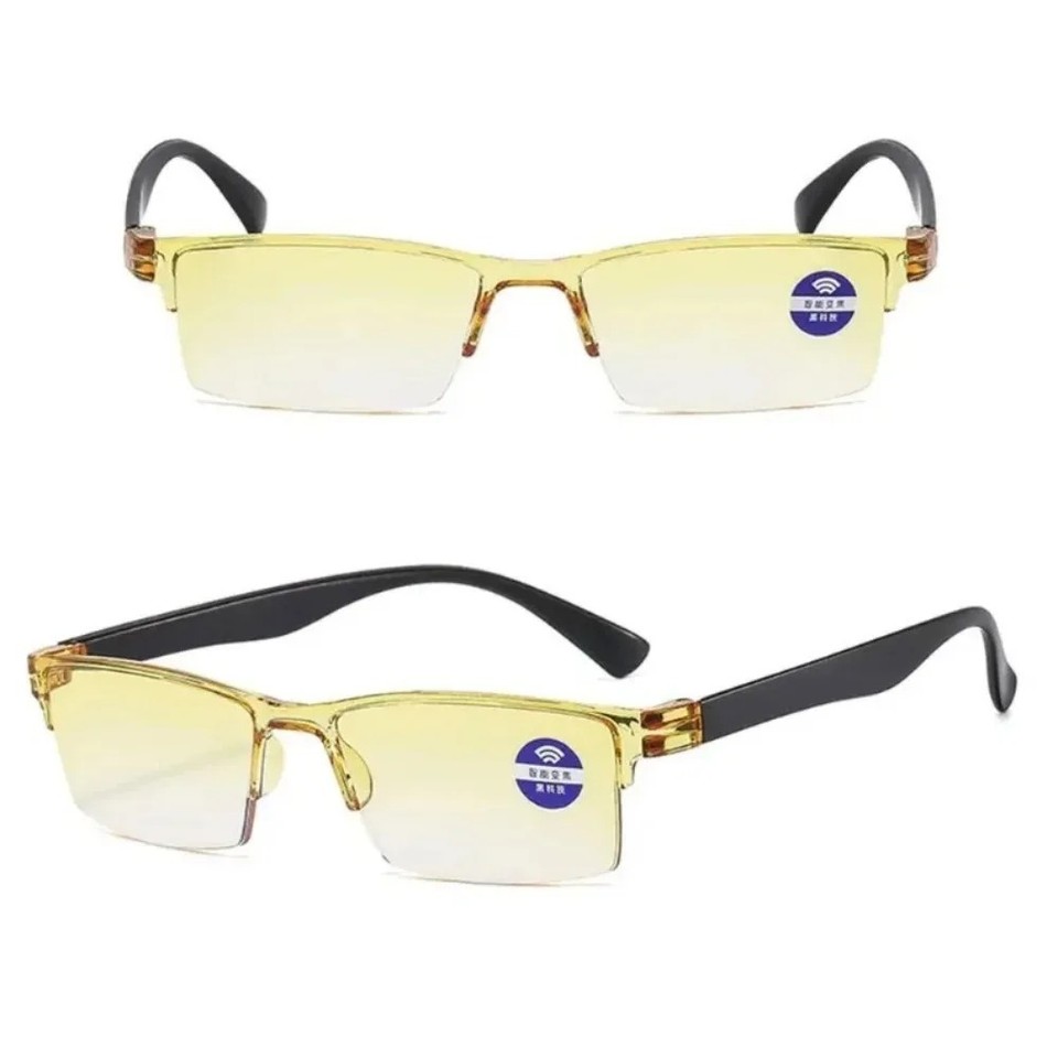 Smart Automatic Zoom Reading Glasses Anti Blue Ray Eyeglasses Autofocus ...