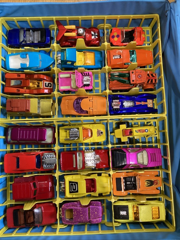 Job Lot x48 Matchbox Superfast Cars Vintage Carry Case Diecast Lesney ...