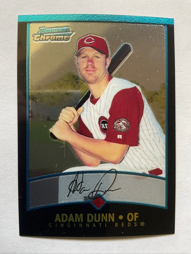 2001 Bowman Chrome ADAM DUNN Cincinnati REDS #294 | eBay