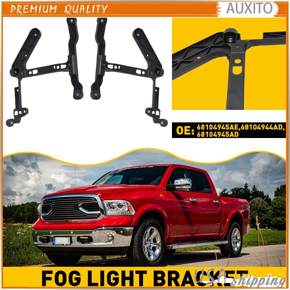Fog Light Bracket 2-PIECE Set Left & Right Fits 2013-2918 Ram 1500 ...