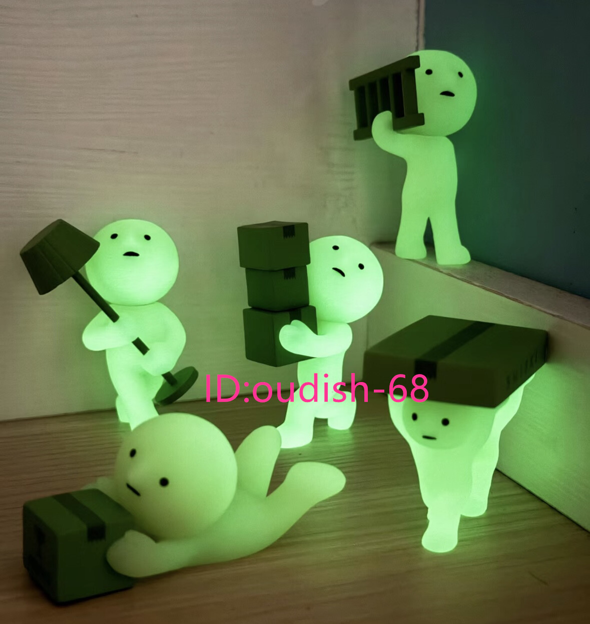 Authentic Smiski Moving Series Mini Figure Designer Cute Kawaii Toy ...