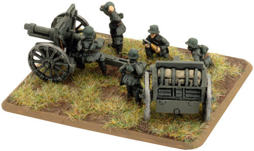 Flames of War The Great War German 7.7cm FK96 n.A gun (x2) FOW GGE571 ...