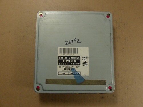 95 TOYOTA COROLLA CALIF 4AFE ECU ECM COMPUTER 89661-02180 | eBay